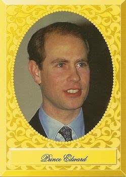 Prince Edward trading card (Royal Family) 1993 Press Pass #98 bio at ...