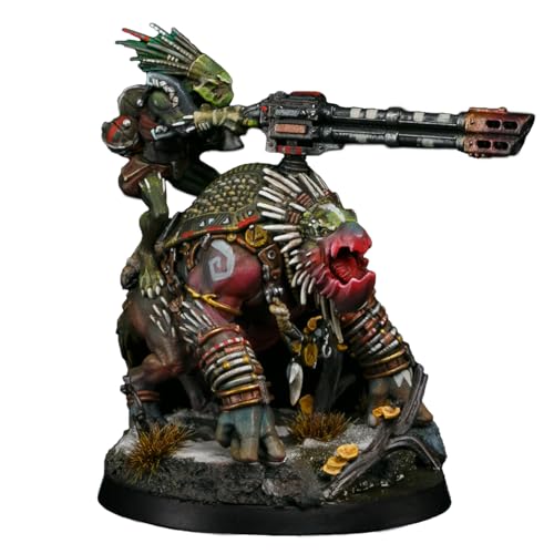 Amazon.com: Krootox Rider Tau Empire Painted Miniature Wargaming Figure ...