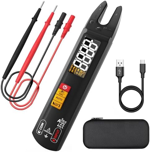 BSIDE Open Jaw Digital Multimeter DC AC Current Clamp Meter ...