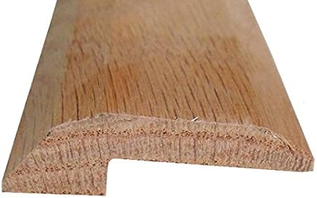 Solid Red Oak Interior Threshold - Style 2-48 inches Long - Household ...