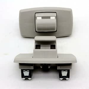 DZMZL Gray Sun Visor Clip Holdor Hook Bracket for Mercedes Benz C-Class ...