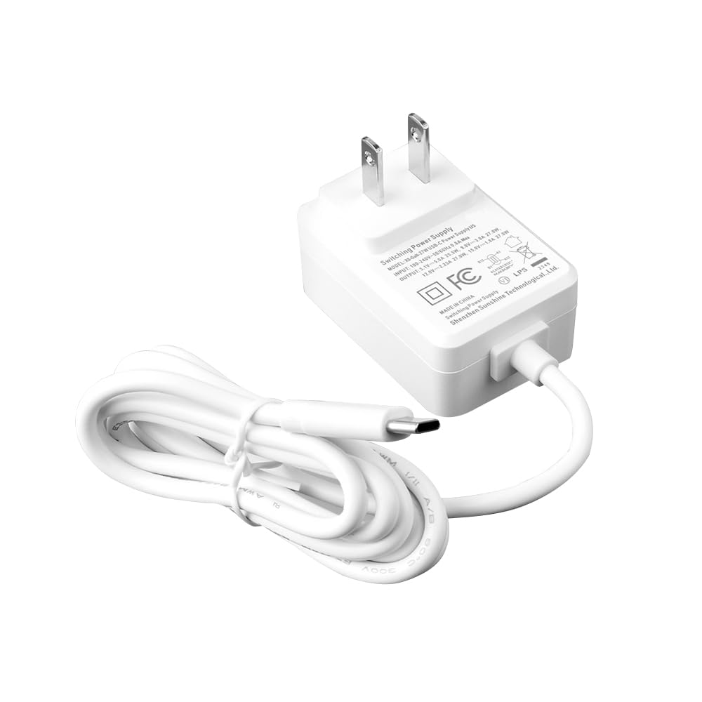 Amazon.com: PD 27W USB-C Power Supply 5.1V / 5A PSU Charger for ...