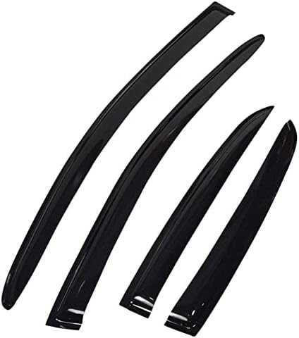 AUTOXYGEN Car Rain Wind Door Visor/Side Window Deflector/Unbreakable ...