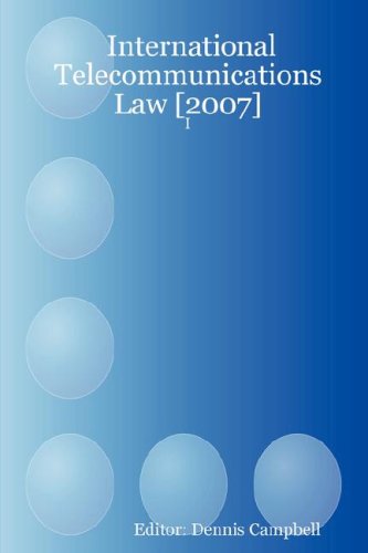 Buy International Telecommunications Law [2007] - I Book Online at Low ...