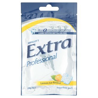 Amazon.com : Wrigley's, Extra Professional, Sugar Free Gum, Lemon Ice ...