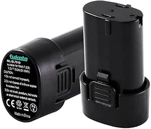 Amazon.co.jp: Fukata BL7010 7.2v 3.0Ah 2個セット 大容量 3000mAh マキタ バッテリー 互換 makita 交換可能バッテリー BL7010 A ...