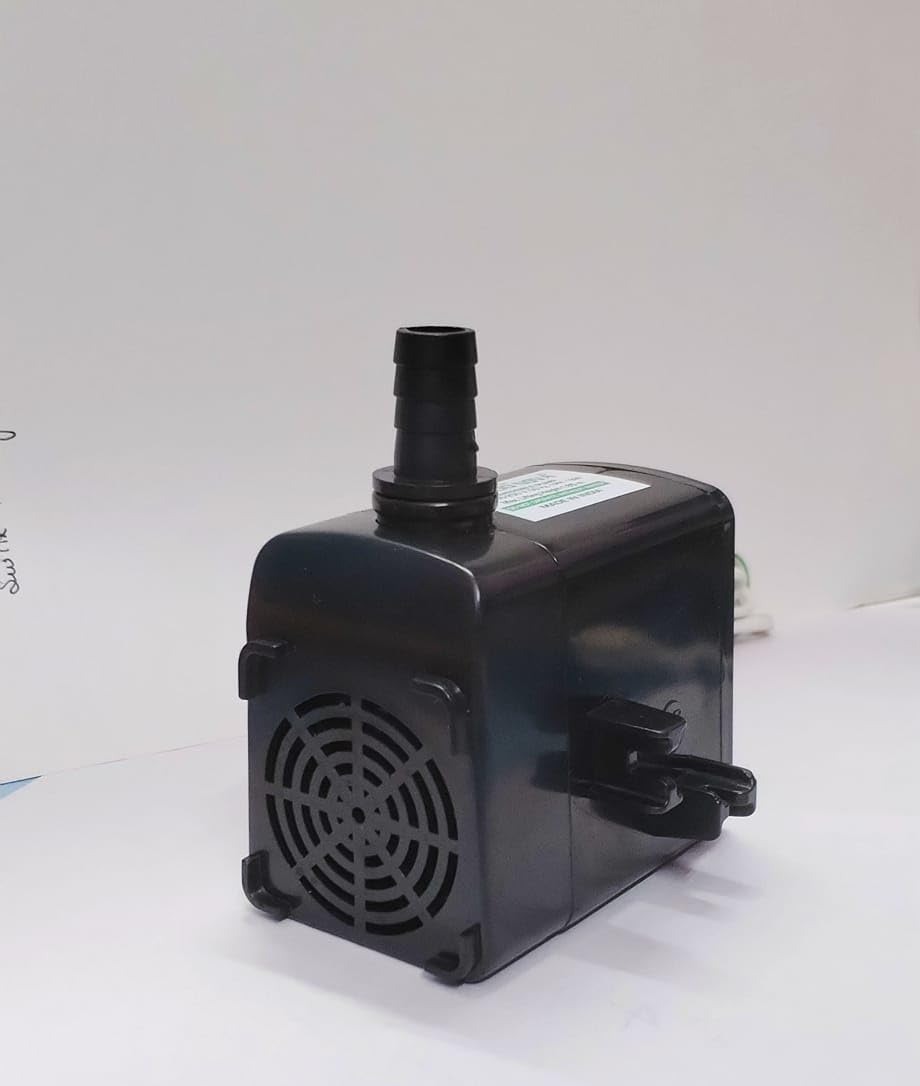 PrimeWave 18Watt Submersable Pump for Air Cooler, Fish Tank, Fountain, Pond, Low Power High Duty ...