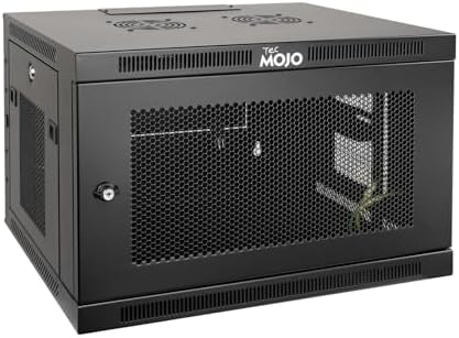 Amazon.com: Tecmojo Fully Welded Server Cabinet, 6U Wall Mount Server ...