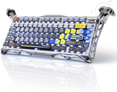 Amazon.com: GravaStar Mercury K1 Pro Wireless Mechanical Gaming ...