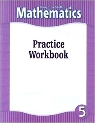Houghton Mifflin Mathematics: Practice Workbook, Level 5: Houghton Mifflin: 9780618104840 ...