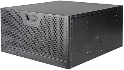 Silverstone SST-RM51, 5HE-Rackmount-Servergehäuse, Zwei 180-mm-Lüftern ...