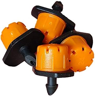 Pinolex Adjustable Irrigation Drippers Sprinklers Emitter (50 PCS ...