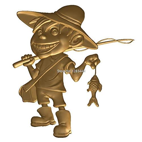 Buy WorldCare® Fisherman Model Stl For Cnc Stl Format Fisherman Model ...