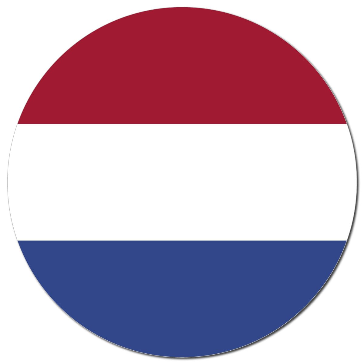 Amazon.co.jp: マグネット 直径13cm 国旗 (オランダ Netherlands) : 車＆バイク