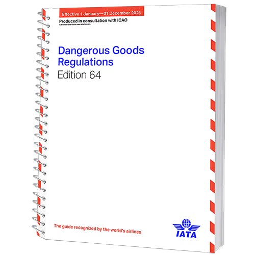 2023 64th Edition IATA Dangerous Goods Regulations - Spiral Bound ...