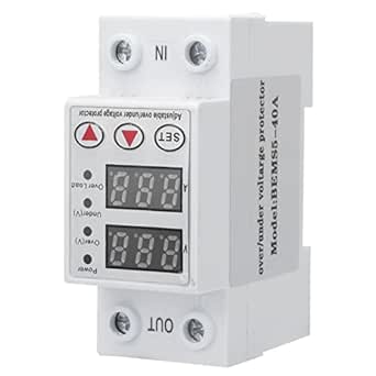 Amazon.com: Smart Circuit Breaker, Adjustable Voltage Protector, Berm ...
