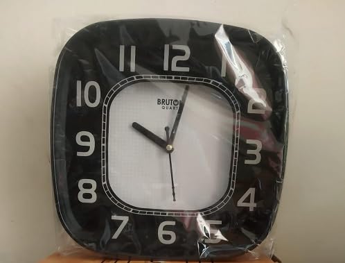 Buy Light Square Plastic Analog Wall Clock Angular_Wall_Clock_led_002 ...