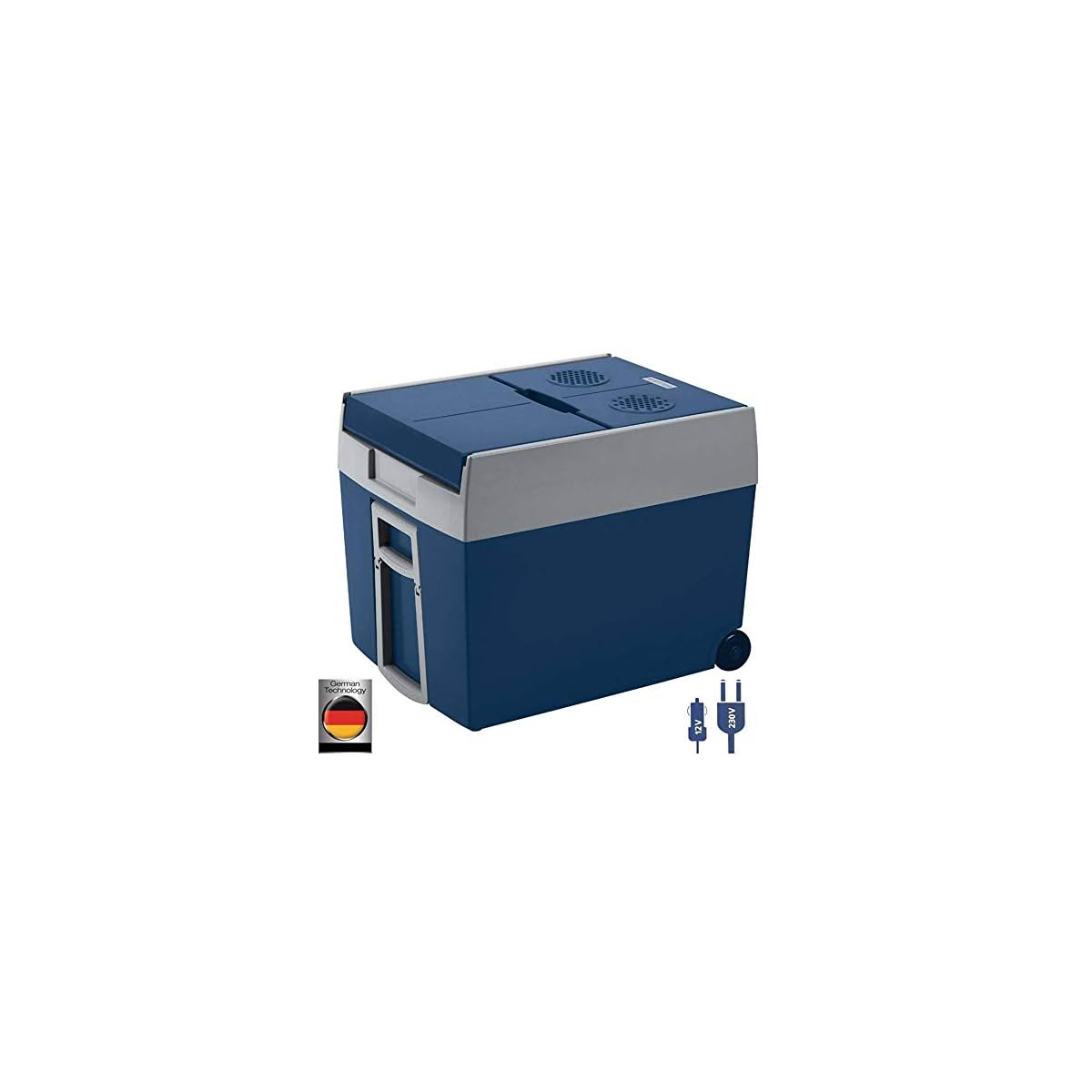 MOBICOOL W48 AC/DC – elektrische Kühlbox mit Rollen passend für eine ...