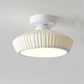 HAZARA Modern Semi-recessed Ceiling Light, Ceramic Tri-Color ...