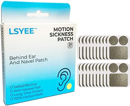 Amazon.com: LSYEE 60 Counts Motion Sickness Patches, Nausea Patches for ...