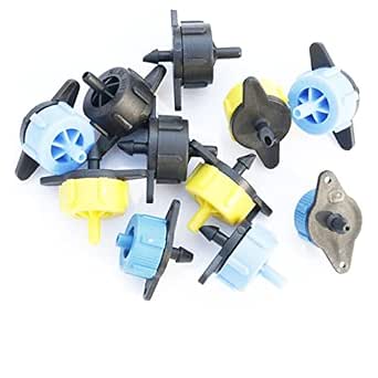 Amazon.com : Abaodam 50pcs Pressure-Compensated Irrigation Drippers for ...