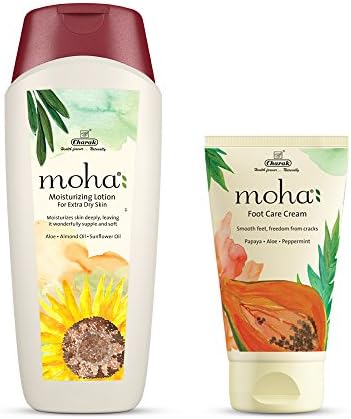 Amazon.com: Moha Moisturizing Lotion - 200 ml with Free Foot Care Cream ...