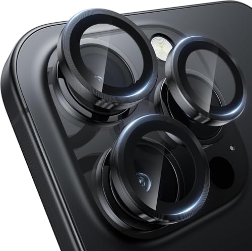 CELLUTION Camera Glass Lens Protector Ring For iPhone 16 Pro / 16 Pro ...
