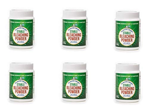 White Bleaching Powder 100gm Disinfectant Helps Remove Stain Sanitation ...