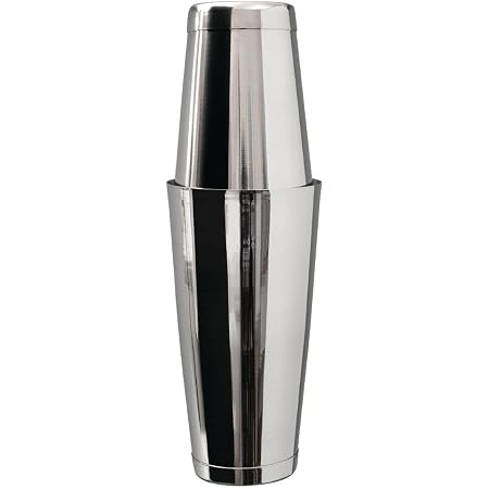 Edelstahl Boston Shaker: 2-teilig Set: 550ml&750ml Profi Cocktail ...