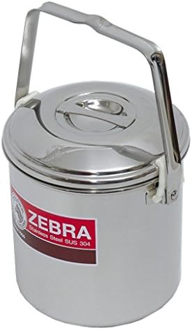 Amazon.com: Zebra Stainless Steel Food Box and Pan with Snap on Lid ...