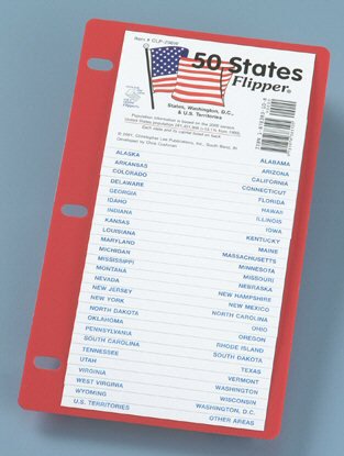 The 50 States Flip Up Study Guide: CHRISTOPHER LEE PUBLICATIONS ...