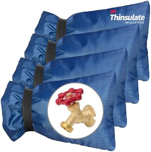 Amazon.com: Outdoor Faucet Cover for Winter, 3M Thinsulate Spigot Cover ...