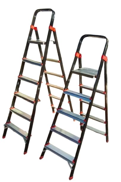 GOA Industries Lucky Ladder Aluminium Ladder (9 Step) : Amazon.in: Home ...