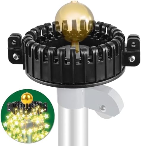 Amazon.com : Menkxi Christmas Tree Mega Topper Light Hook Christmas ...