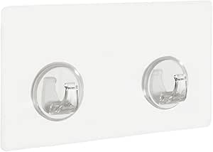 Amazon.com: Wenko Static-Loc Rail Wall Hook, Fixing Without Drilling, 8 ...