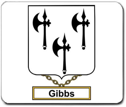 Amazon.com: Gibbs Family Crest Coat of Arms Mouse Pad : Office Products