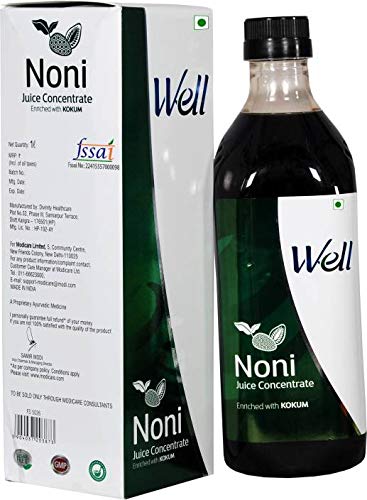 Amazon.com : MODICARE Well Noni Juice Concentrate Enriched with Kokum ...