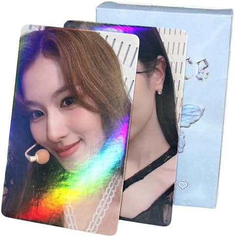 Amazon.com: PYAJUU TWICE Laser Photocards 50PCS TWICE Photocards K-POP Album Photo Cards Gift ...