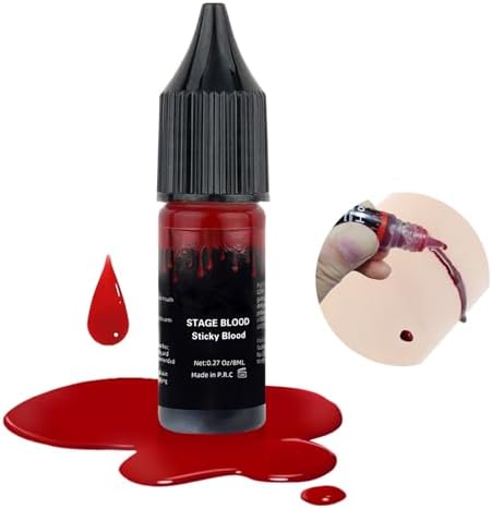 Amazon.com: Mehron Makeup Squirt Blood | Realistic Fake Blood For ...