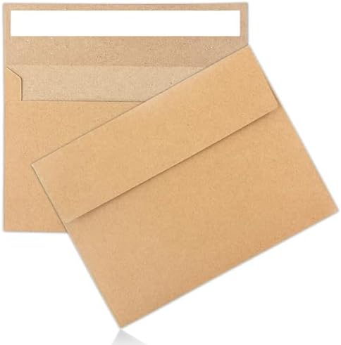 Amazon.com : A6 White Envelopes 4X6 100 Pack - Quick Self Seal,For 4x6 ...