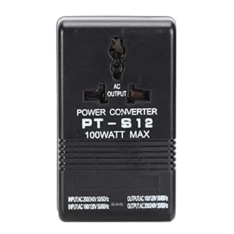 Amazon.com: 100w Voltage Converter, AC 100v-120v to 220v-240v Power ...