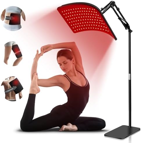 Red Light Therapy for Body, 2 in 1 Removable Red Light Panel Red ...