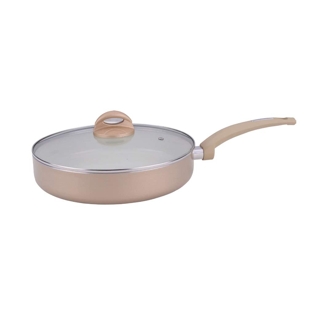 Buy Nolta Non Stick Stainless Steel Fry Pan with Glass Lid, 26 cm ...