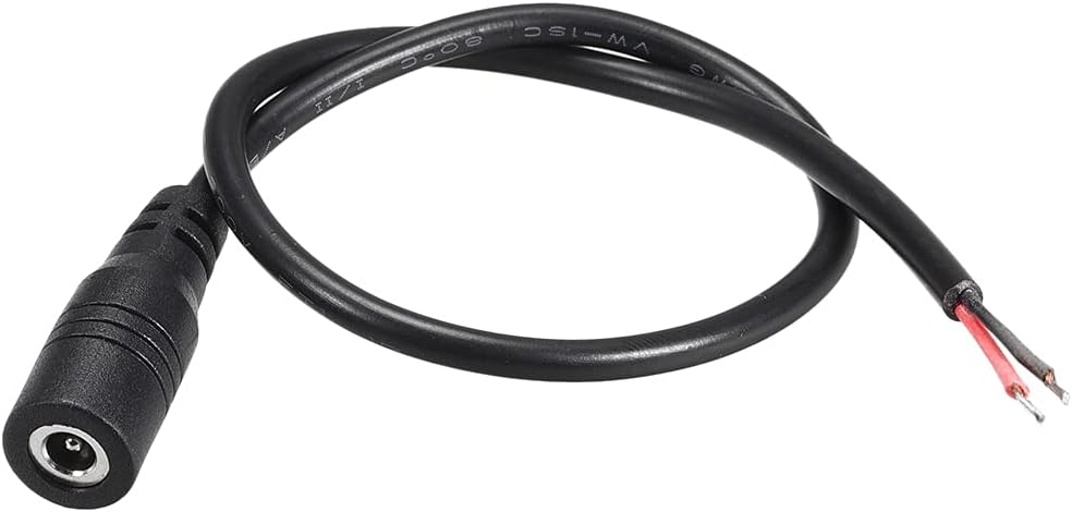 Amazon.com: Right Angle DC Power Plug w/ 6' Cable - 1.7mm I.D. 4.0mm O ...