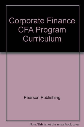 Amazon.com: CFA Program Curriculum Volume 3 Level II 2010 (Corporate ...