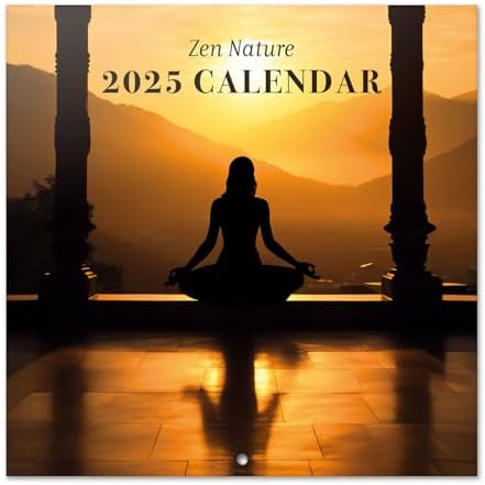 Grupo Erik Wall Calendar 2025 - Zen Nature | 12" x 12" Square Calendar ...