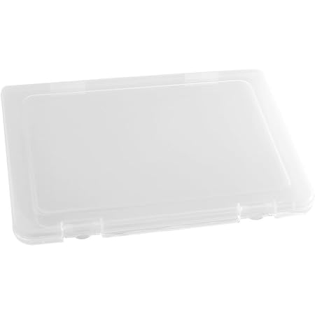 Amazon.com: Sets of 2 Clear File Cases / Portable Project Case with ...