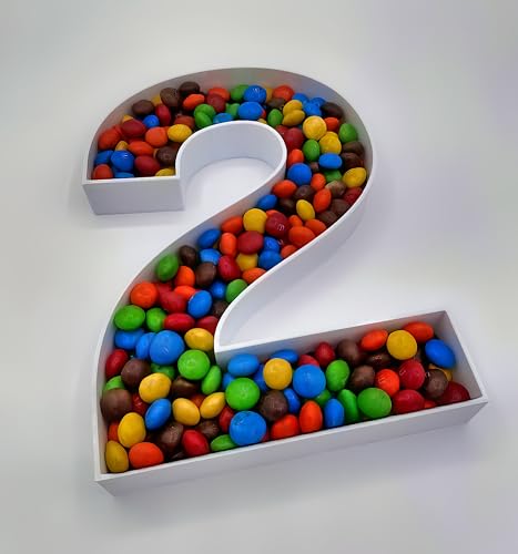 Amazon.com: 10" Hard Plastic Reusable Letters Numbers Charcuterie ...