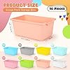 Amazon.com - Dandat 16 Pcs Book Bins for Classroom Library Plastic ...