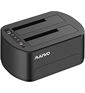 Amazon.com: MAIWO Dual Bay Hard Drive RAID Enclosure for 3.5 inch SATA ...